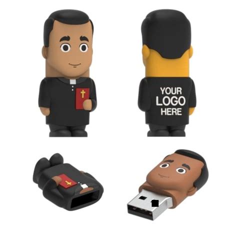 Customizable Priest Usb Flash Drive With Logo By Logotech Fdpp057