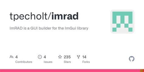 Imrad Gui Builder For Imgui Library Rcpp