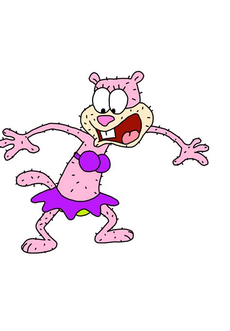 Sandy Cheeks Screaming Squirrel Pattern Baldness By Ashtoncreatesart25 On Deviantart