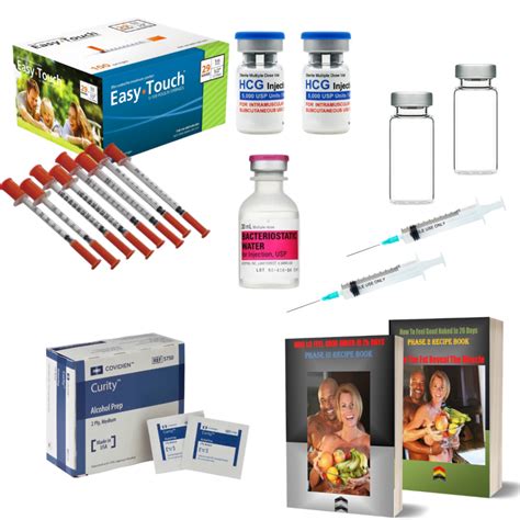Complete 50 Day Hcg Injection Kit Mid Length Fat Loss Protocol Colin F Watson