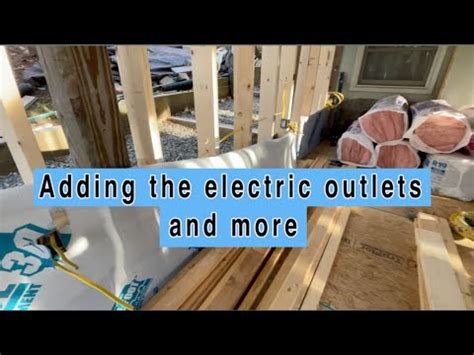 Adding The Electric Outlets And More YouTube