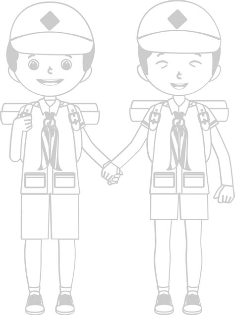 Scout Character 36662566 Vector Art At Vecteezy