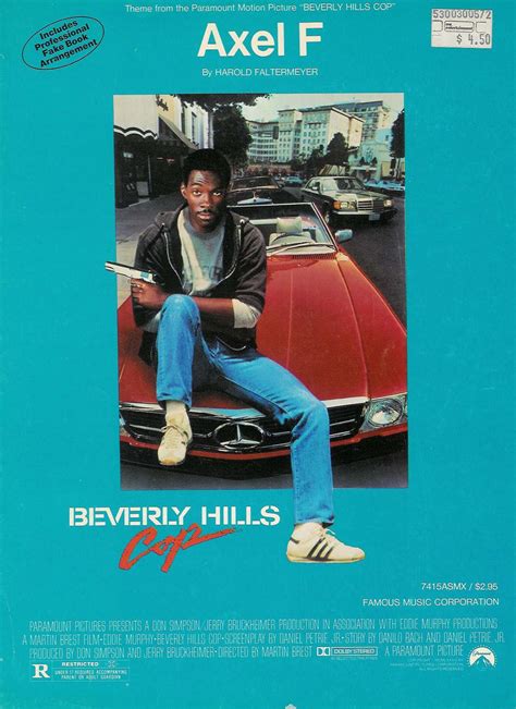 Axel F From Beverly Hills Cop By Harold Faltermeyer Piano Vocal Guitar Chords Sheet Music ...
