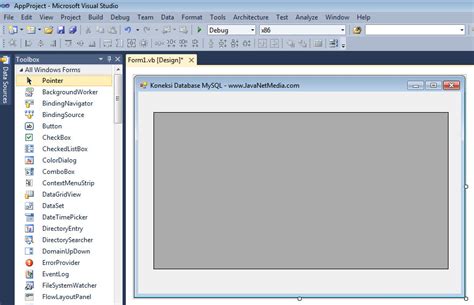 Vb Net Cara Koneksi Database Mysql ~ Belajar Bersama Ku