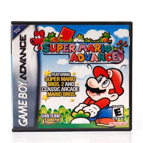 Super Mario Advance Gba Spill Fanmade Cover