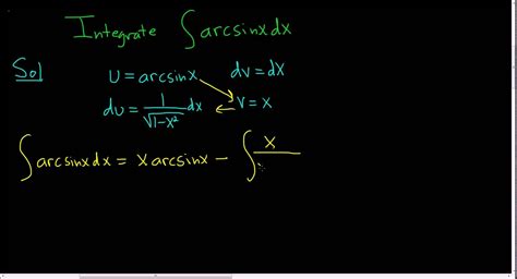 Integral Of Arcsec X