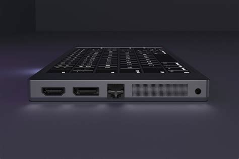 A MacBook Without A Screen This Apple Keyboard Concept Comes With A Built In Projector Display