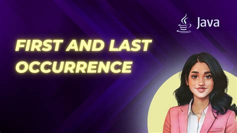 Find First And Last Occurrence Of Element In Array Ultimate Guide Youtube