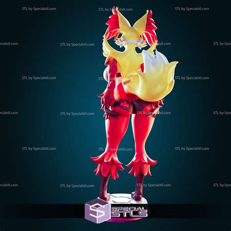 Delphox Ultra Thicc Pokemon 3d Printing Figurine Specialstl