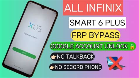 All Infinix Smart 6 Plus X6511B FRP BYPASS Google Account Unlock No Second Phone YouTube