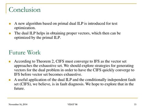 Ppt A Primal Dual Solution To Minimal Test Generation Problem Powerpoint Presentation Id 6678963