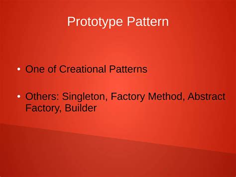 Prototypepattern Ppt