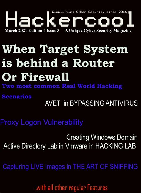 Hackercool Magazine Ethical Hacking Magazine For Hackers