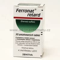 Ferronat retard - 30 tbl. | MEDIEXPERT.CZ - Online lékárna