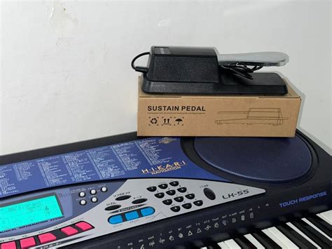 Casio Lk 55 61 Keys Touch Response Piano Keyboard Hobbies And Toys Music And Media Musical