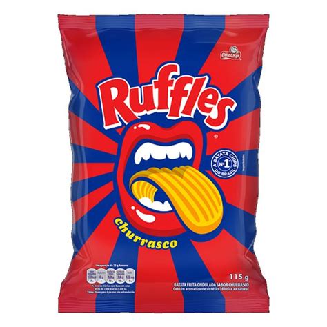 Salg Elma Chips Ruffles Churrasco 115gr Supermercado Nicolini On Line