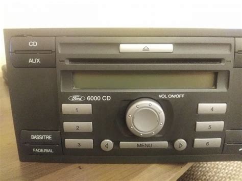 Fordov ORIGINALNI autoradio cd Bluetooth 6000 FORD