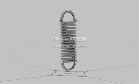 Blender Rig弹簧3d模型素材资源免费下载 Blender3d模型库