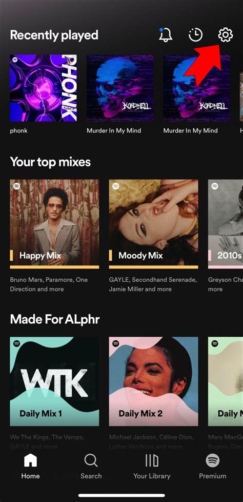 how to clear the recently played list in spotify