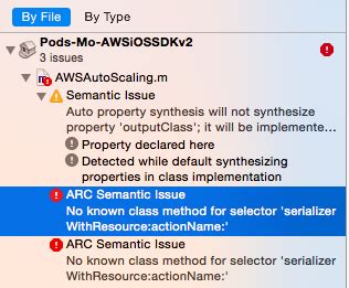 Aws Ios Sdk Failed Build After Updating Swift Environment Stack Overflow