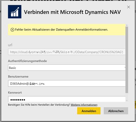 How To Connect Power Bi To Microsoft Dynamics Nav Microsoft Fabric Community