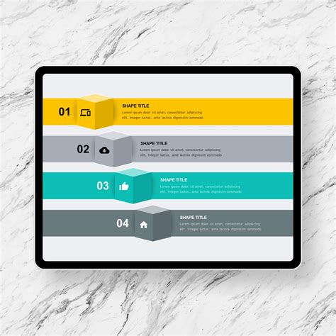 Cube Icon List Powerpoint Templates Powerpoint Free