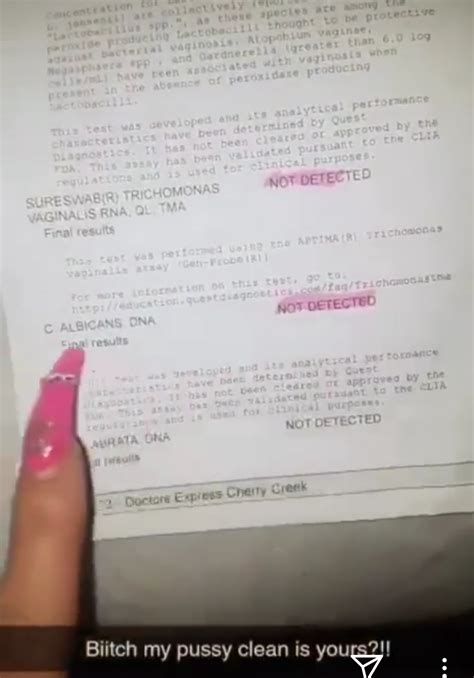 Having To Post That Your Pussy Is Clean R Trashy