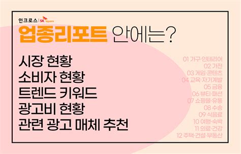[인크로스 업종 리포트] 성지투어 도파민중독 홀리스틱뷰티 하나도 모른다면 업종리포트로 트렌드 공부해요