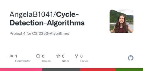 github angelab1041 cycle detection algorithms project 4 for cs 3353