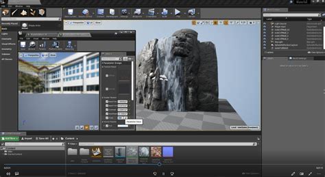Artstation Intro To Ue4 Vfx Waterfall Tutorials