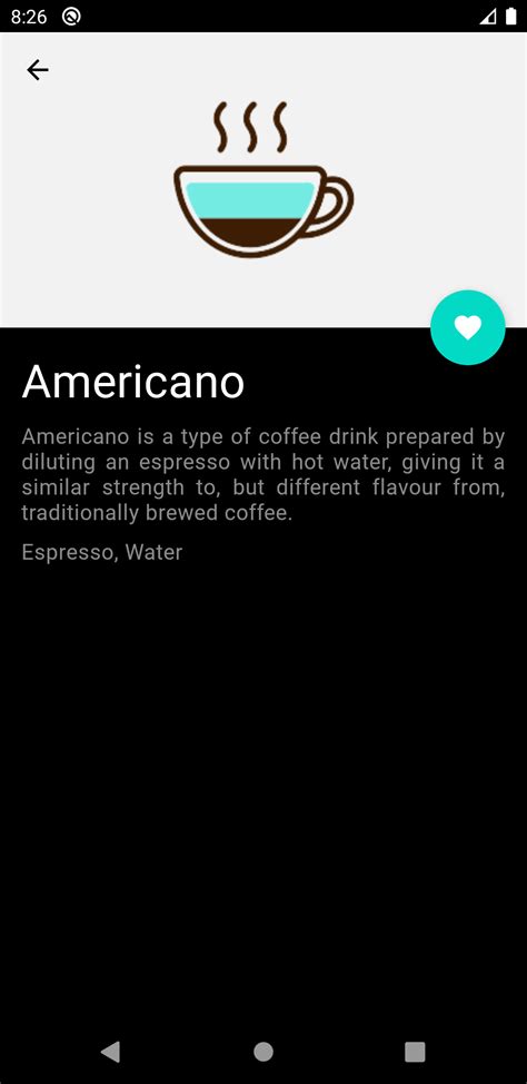 Coffeedrinkswithjetpackcompose Coffee Drinks A Codekk Androidopen