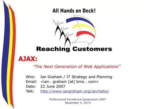PPT AJAX The Next Generation Of Web Applications PowerPoint Presentation ID