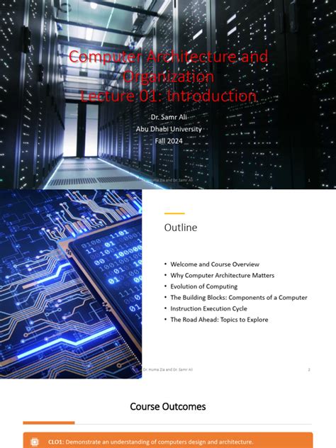topic 01 intro to computer architecture pdf dynamic random access memory central
