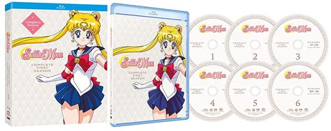 Sailor Moon Complete First Season Blu Ray Sailor Moon News