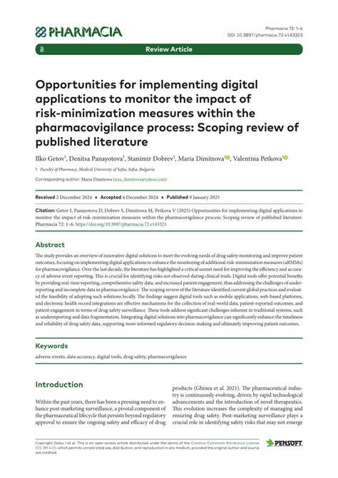 Pdf Opportunities For Implementing Digital Applications To Monitor The Impact Of Risk