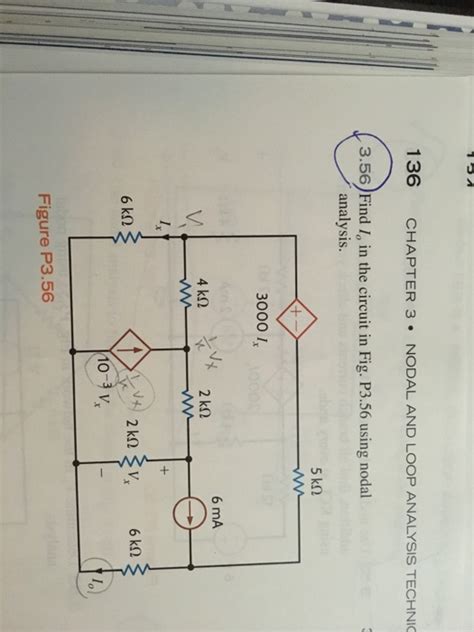 Solved 136 Chapter 3nodal And Loop Analysis Technic 356