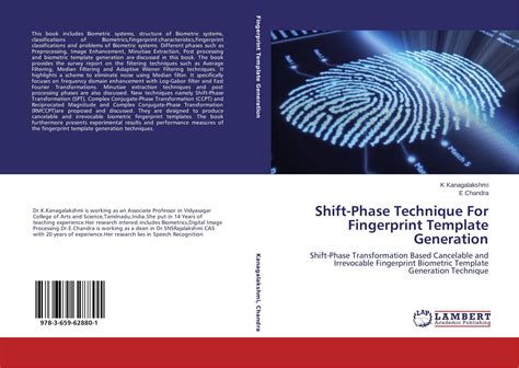 Купить Shift Phase Technique For Fingerprint Template Generation Shift Phase Transformation