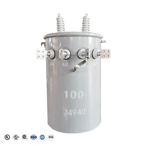 Electrical Step Down 15kva 50 Kva 33kv Power Distribution Single Phase Pole Mounted Transformer
