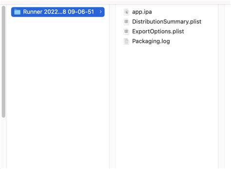 Flutter Build Ipaコマンドでビルドとアーカイブを合わせて実行する かずのアプリときどきキャンプ飯