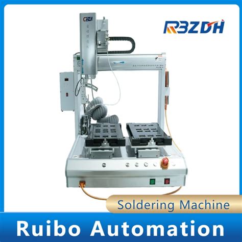 ruibo automatic soldering robot machine for pcb led manufacturing