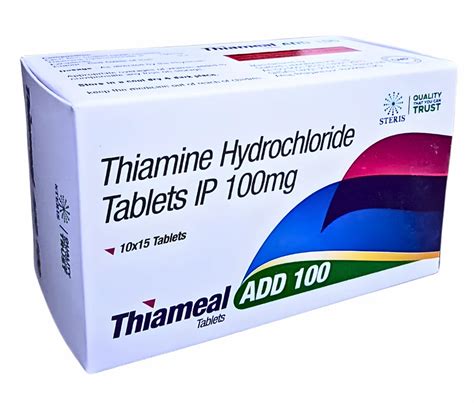 Thiamine Hydrochloride 100 Mg Tablet At ₹ 29strip Neurology Range In