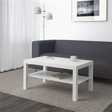 Lack Table Basse Blanc 90x55 Cm Ikea