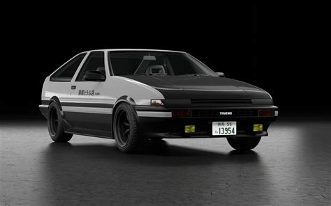 Artstation Ae86 Initial D Style