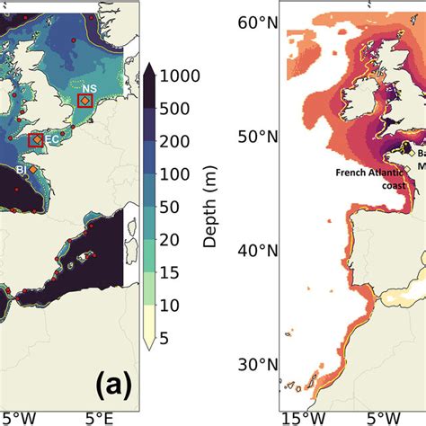 A Bathymetry M Of The Ibi Domain In The Regional Wave Model The