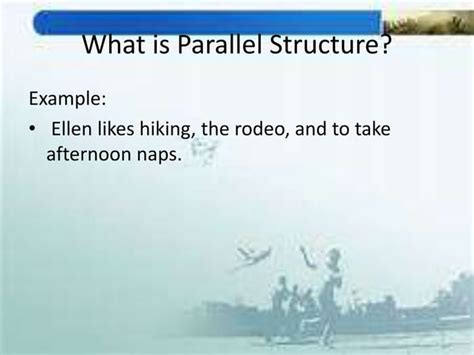 Understanding Parallel Structures Pptx
