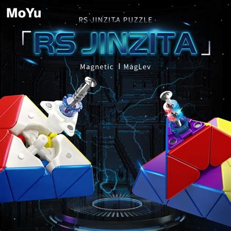 Moyu Rs 3x3x3 Maglev Pyraminx Cube Professional Magnetic Hungarian Triangle Speed Puzzle 3x3
