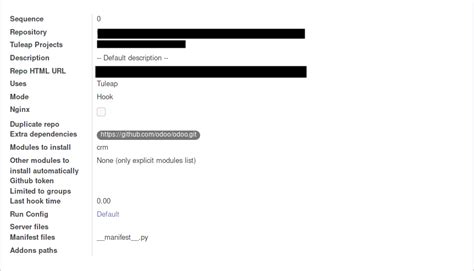 Documentation Issue Odoo Runbot GitHub
