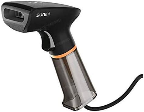Sunmi Handheld 2d Scanner Gun With Base Stand Accurate Scanning And