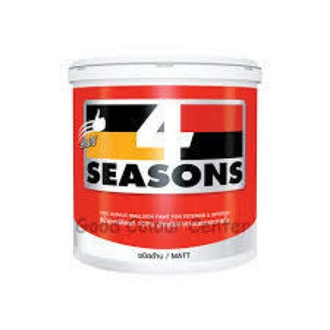 สีน้ำภายนอกโฟร์ซีซันส์ ด้าน Good Color Center จำหน่ายสีทาอาคาร และสีอุตสาหกรรม มีบริการให้คำ