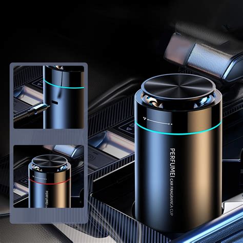 Electric Turbine Diffuses Fragrance Evenly Usb Rechargeable Type Car Aroma Diffuser Decomposes